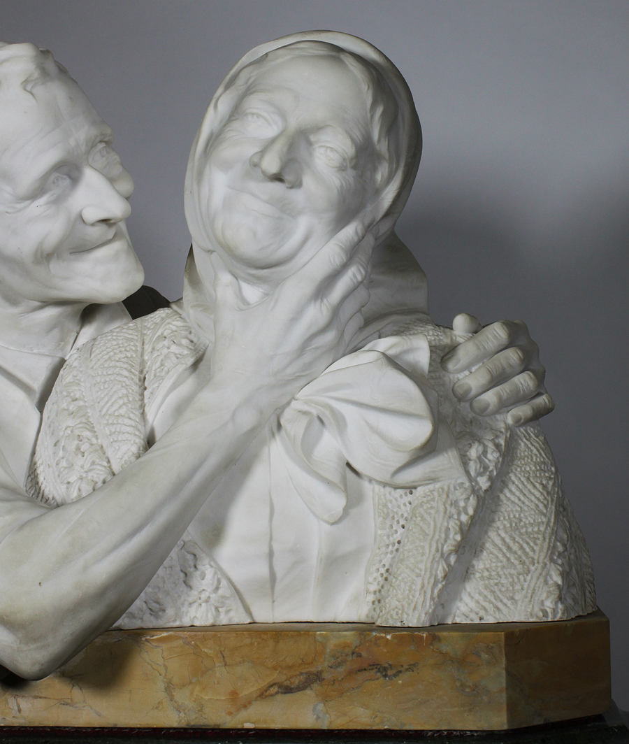 FERDINANDO VICHI (Italian (1875-1945) A Very Finely Carved Italian 19th ...