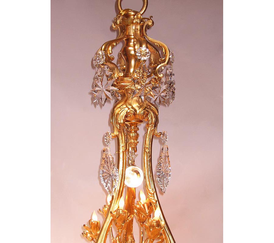 A Very Fine and Palatial French 19th Century Louis XV Style Figural ...