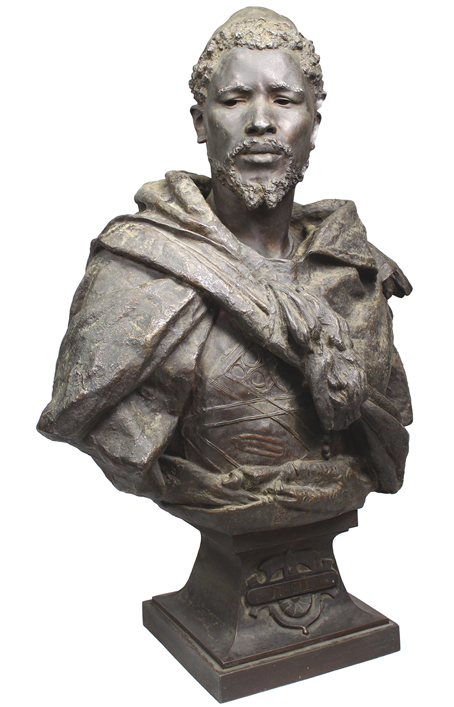 A Large and Impressive French 19th Century Life-Size Bust of Othello ...
