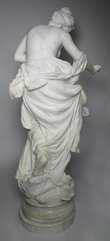 A Very Fine Museum Quality Italian 19th Century Life-Size Carrara ...