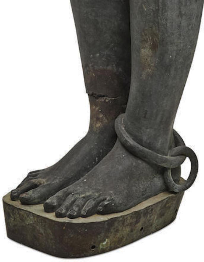 A Fine Over-Lifesize Patinated Bronze Greco Roman Revival Style ...