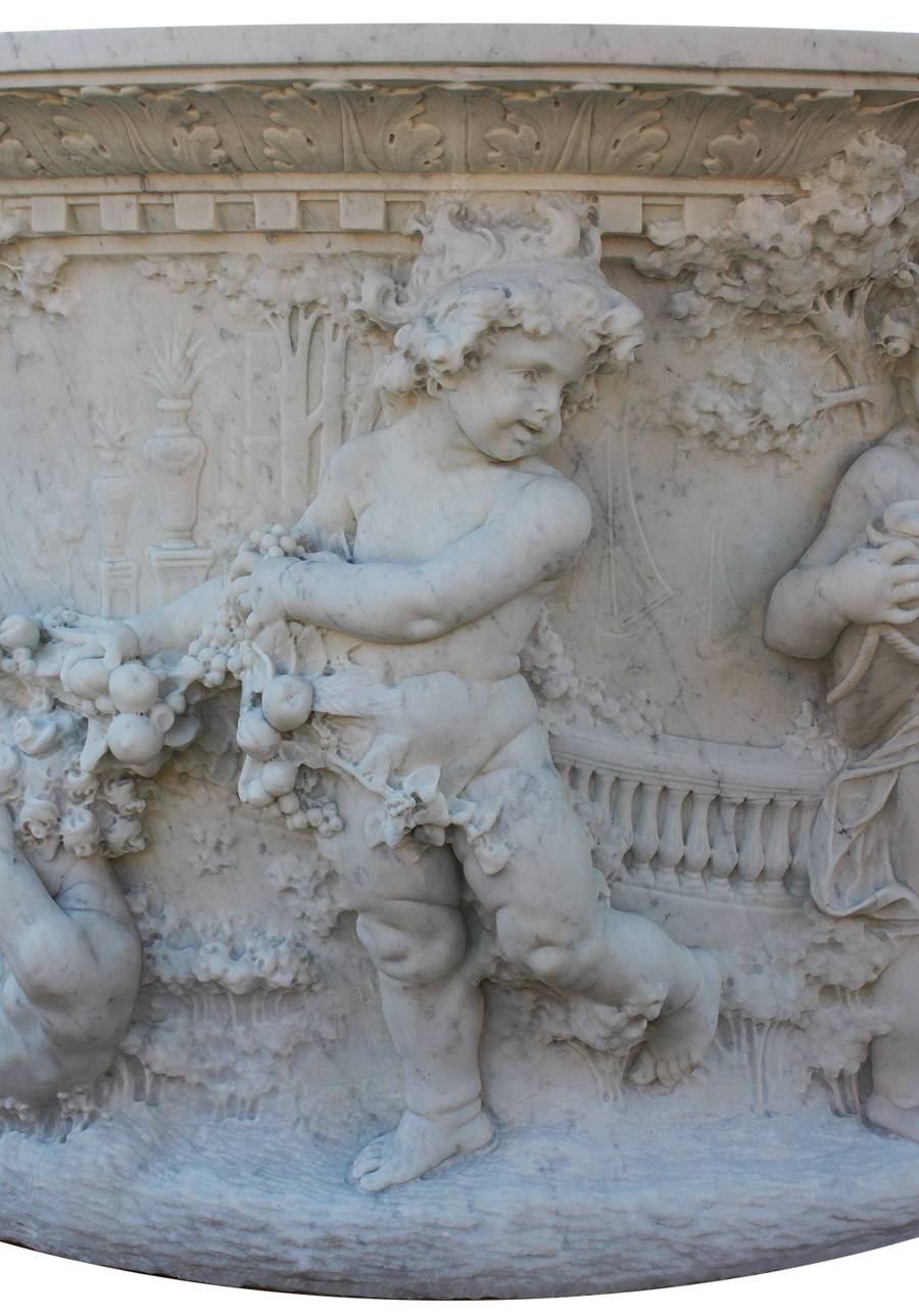 A Very Fine and Exceptionally Carved Italian 19th-20th Century Baroque ...