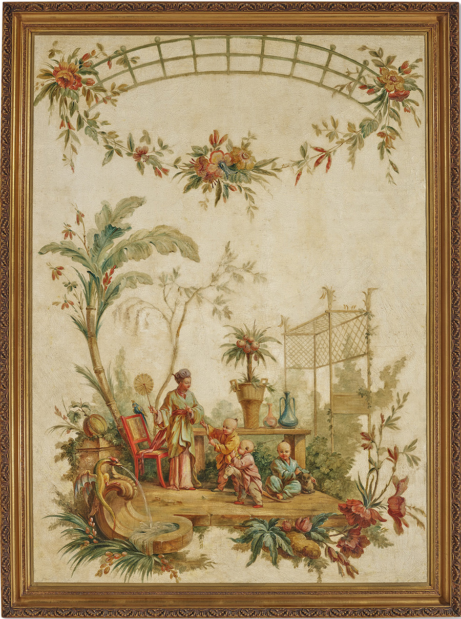 A Fine Pair of French 18th-19th Century Whimsical Rococo Style ...