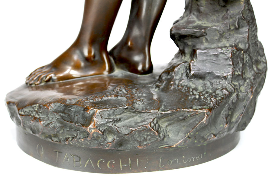 After Odoardo Tabacchi (1831-1905) A Very Fine Italian 19th Century ...