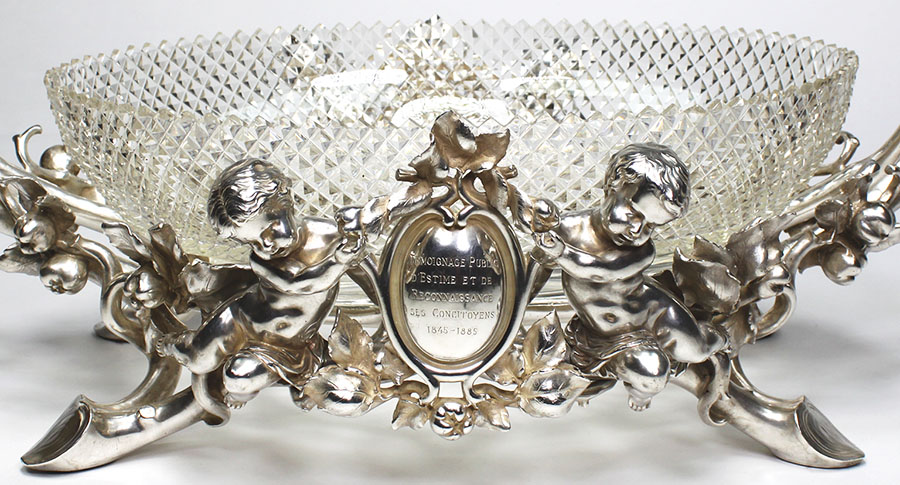 A Very Fine and Palatial French 19th/20th Century Christofle & Cie ...