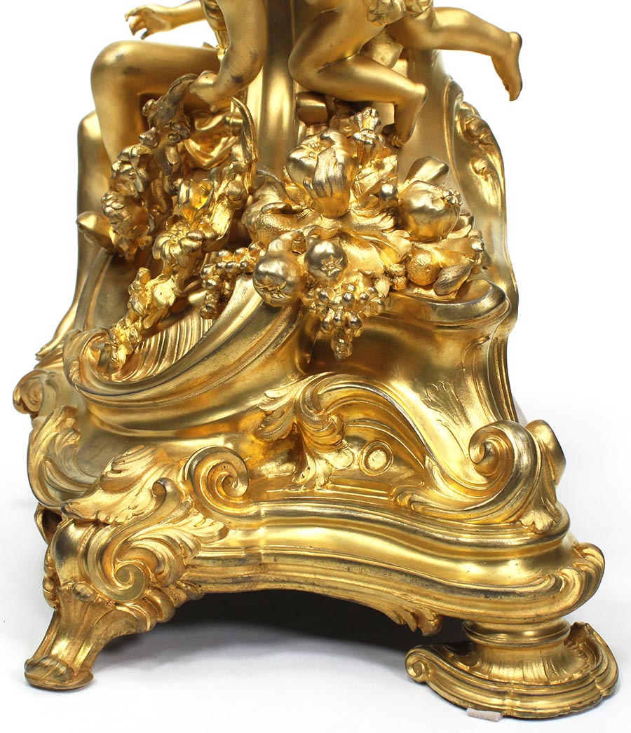 An Important and Palatial French Louis XV Style 19th Century Gilt ...