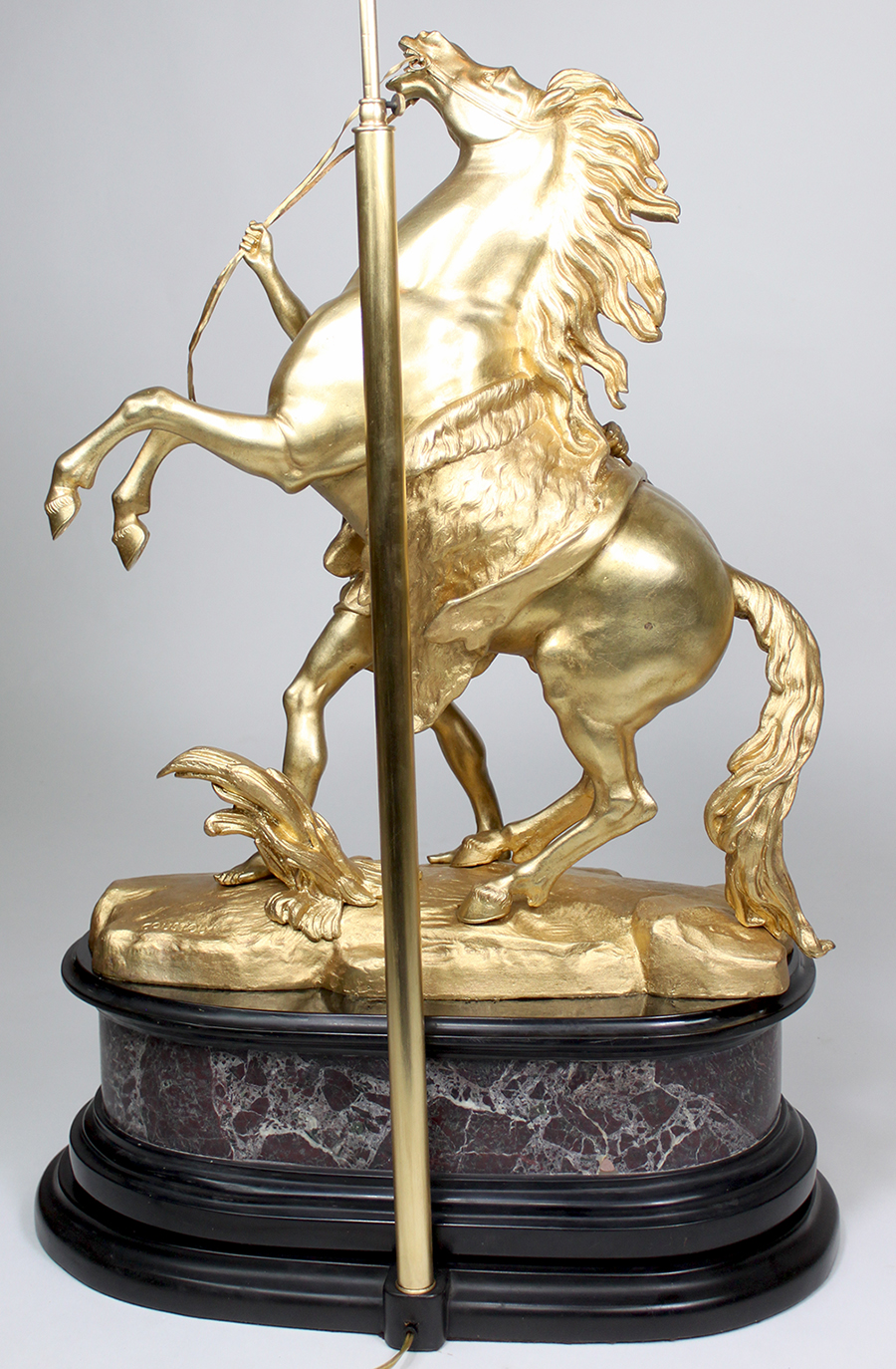 A Fine Pair of French 19th/20th Century Gilt-Bronze Sculptures of "The ...