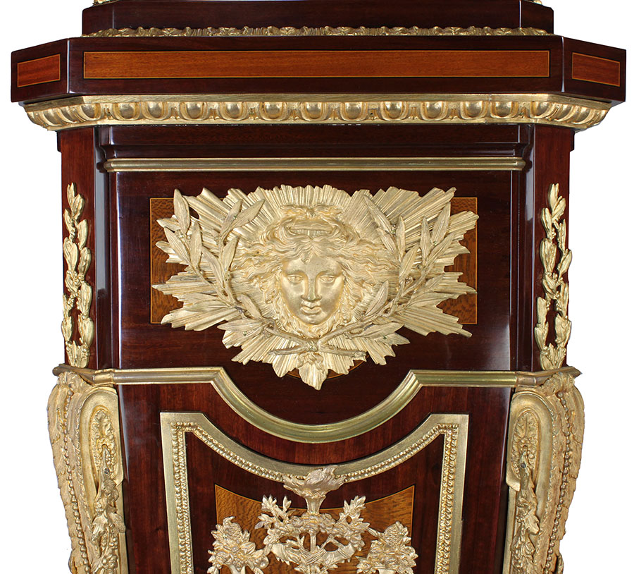 A Very Fine French 19th Century Louis XVI style ormolu-mounted amaranth ...