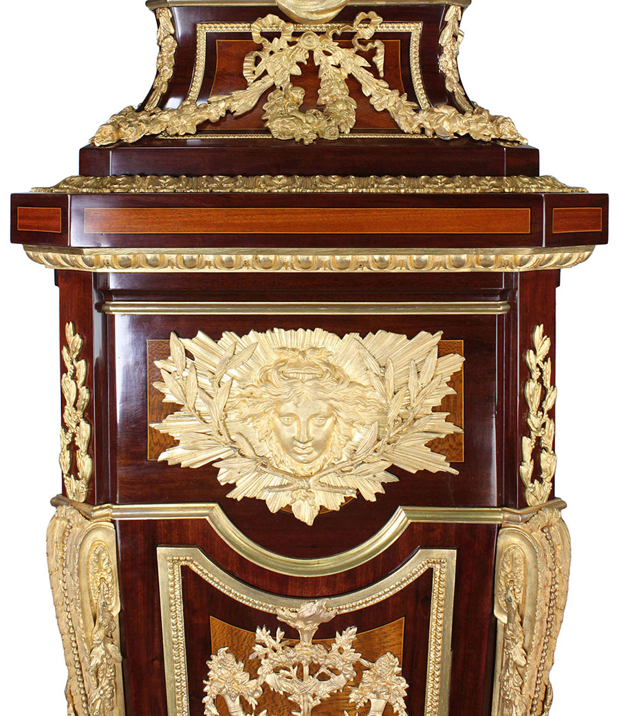 A Very Fine French 19th Century Louis XVI style ormolu-mounted amaranth ...
