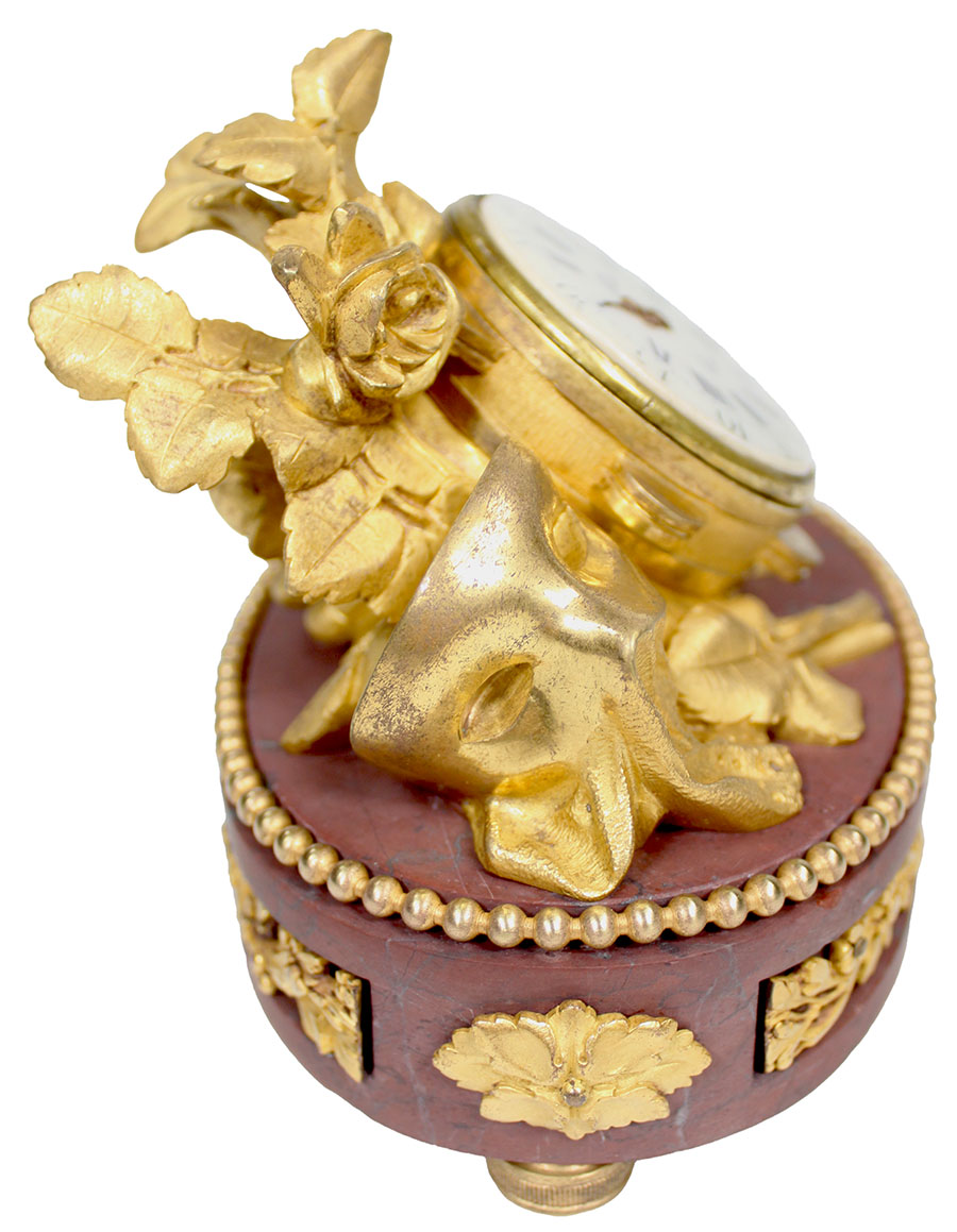A Fine French 19th Century 'Belle Époque' Gilt-Bronze and Rouge Griotte ...