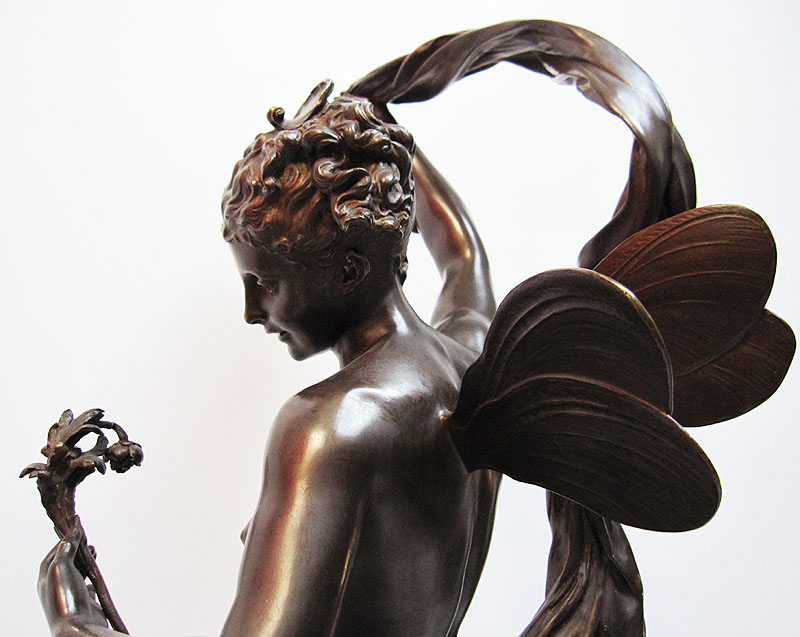 Luca Madrassi (French, 1848-1919) 19th/20th Century Bronze "Lafée Des Mers"